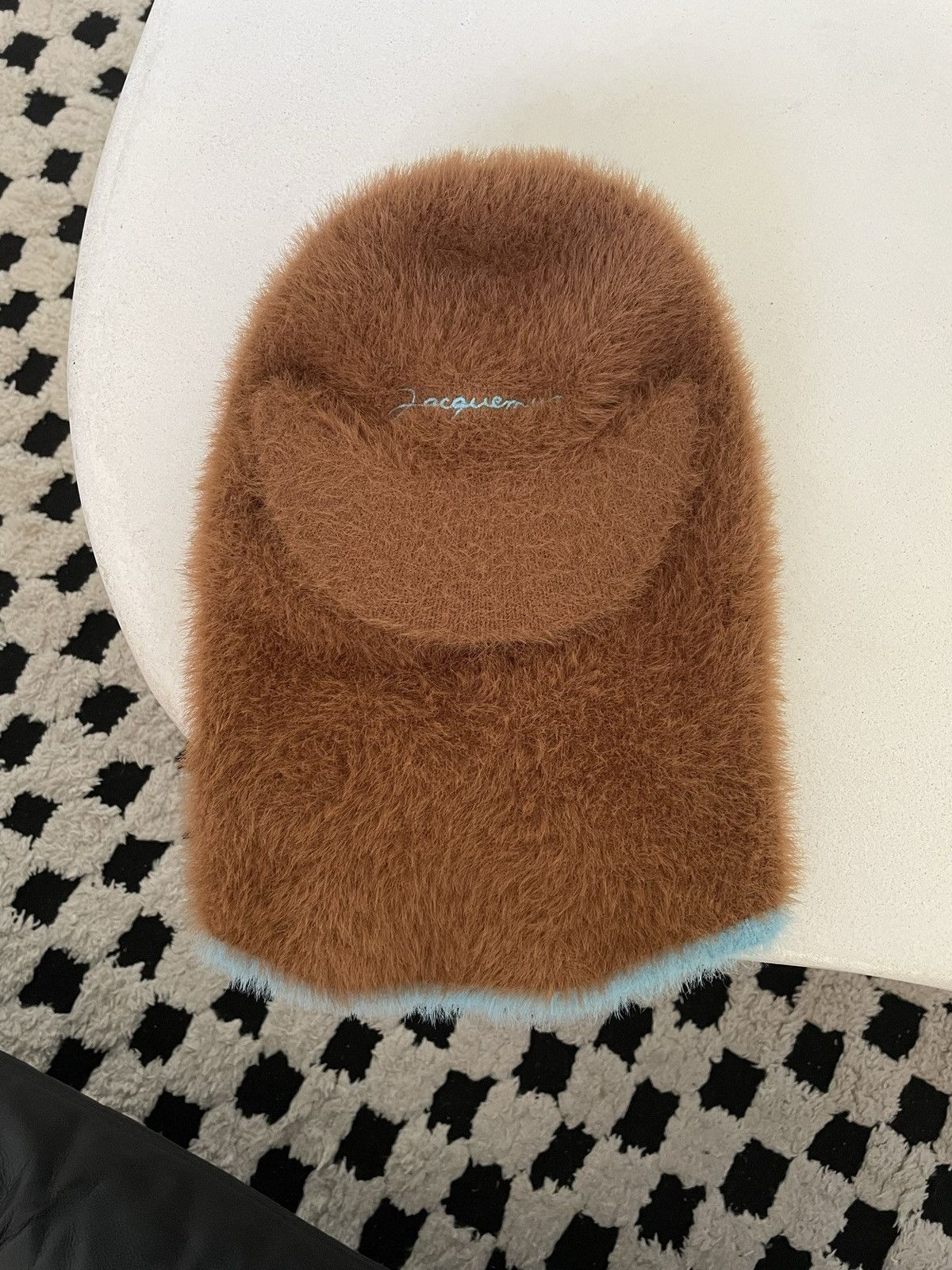 Designer × Jacquemus Jacquemus Balaclava Fuzzy Mask Designer Luxury ...