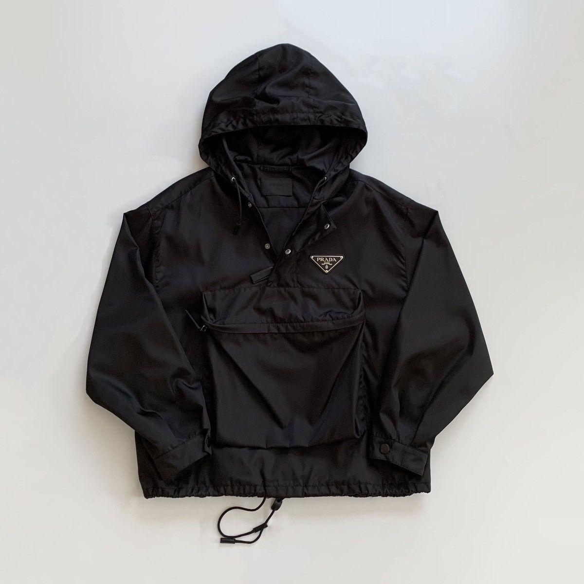 Prada PRADA NYLON ANORAK JACKET | Grailed