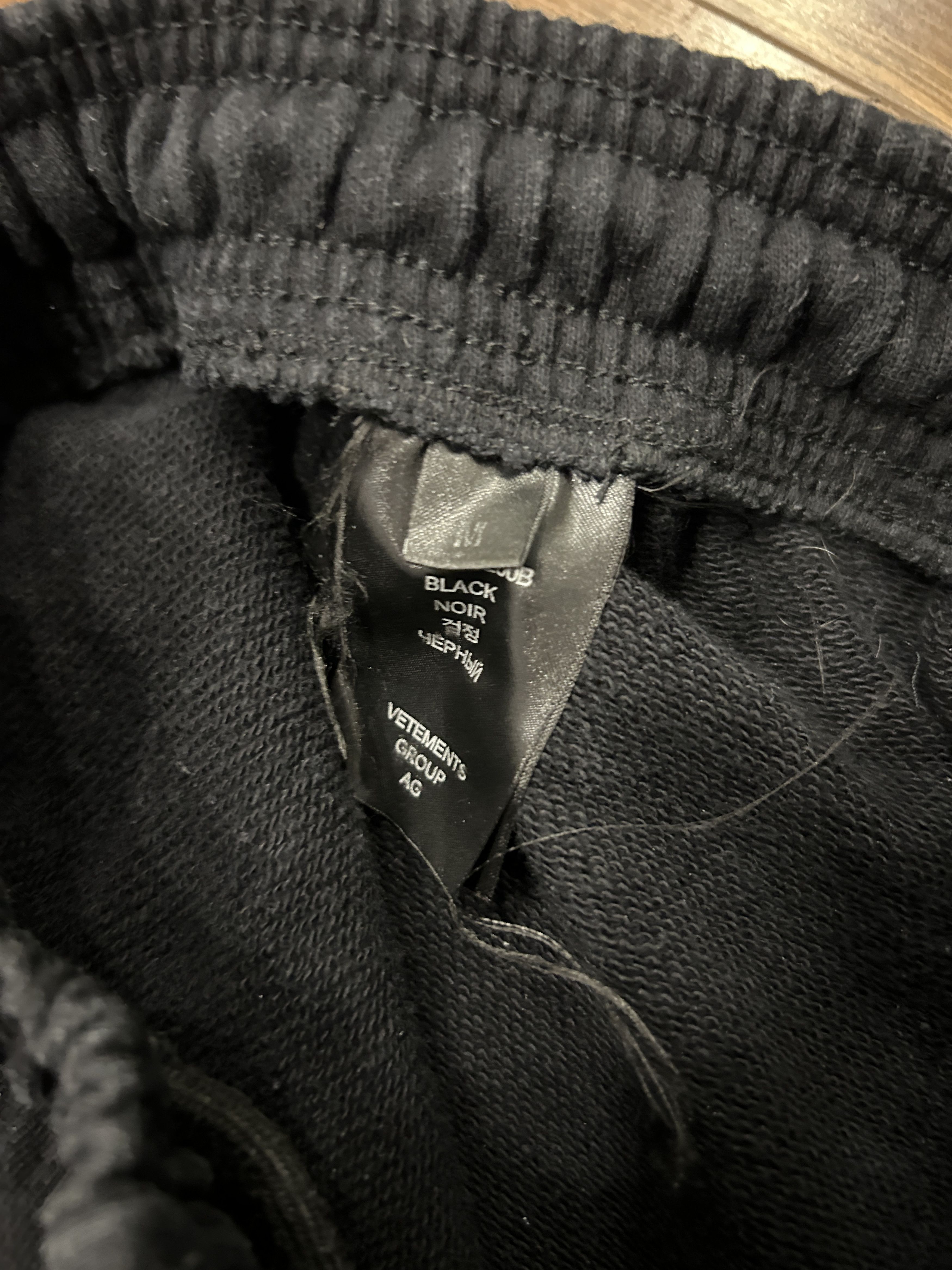 Vetements Vetements fw22 Hi-Speed Sweatpants | Grailed