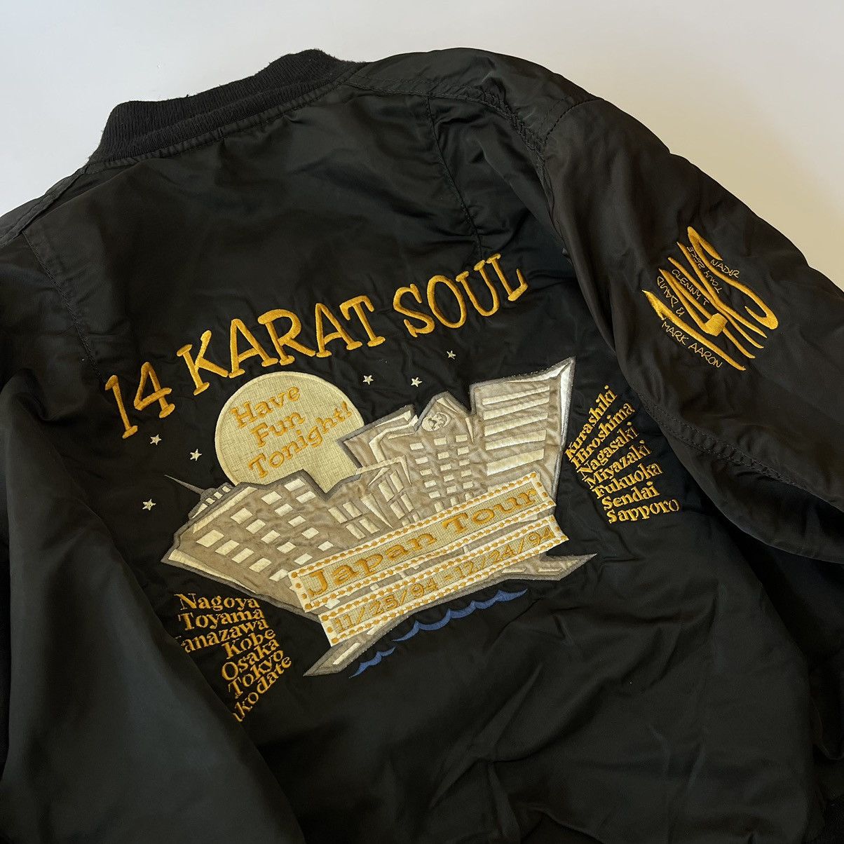 Vintage Vintage 70’s ALPHA JACKET FLYER'S MA-1 MADE IN USA 🇺🇸 | Grailed