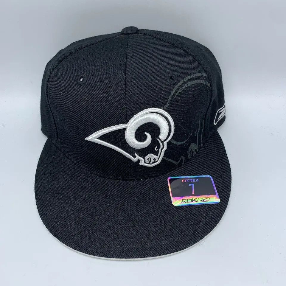 Vintage Vintage Los Angeles LA Rams Hat 6 3/4 Fitted NFL Mens Cap | Grailed