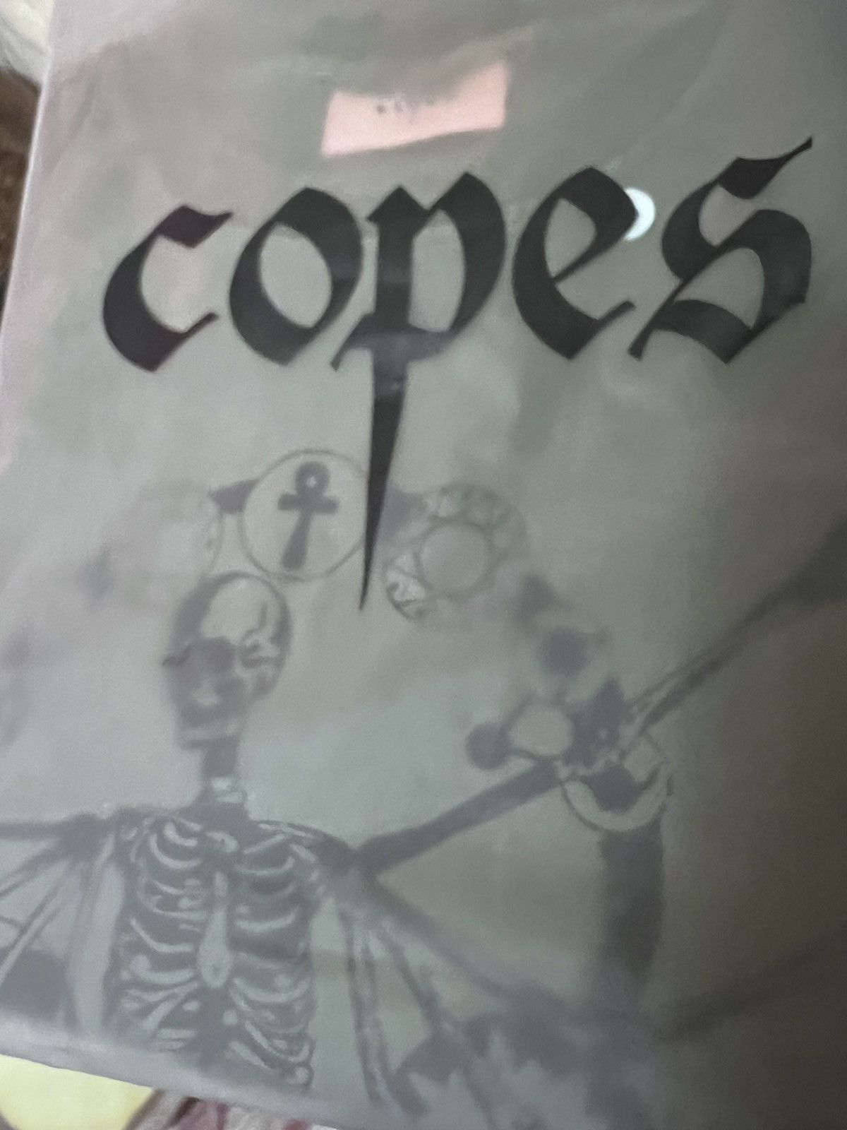 Streetwear copes x Slug Christ shaeol tee very swag green vintage wash ...