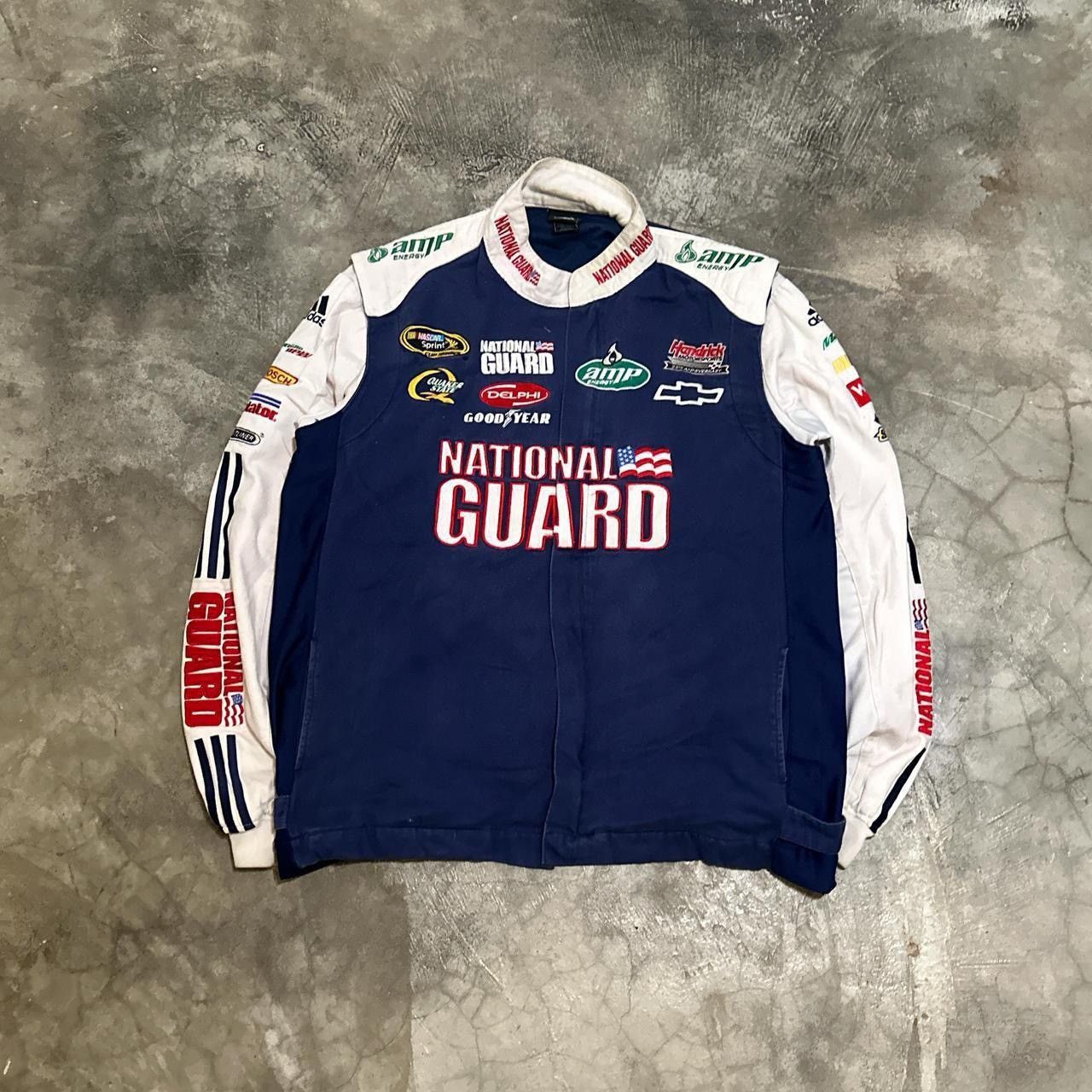 Adidas × NASCAR × Vintage Vintage Y2K Adidas Dale Earnhardt Jr NASCAR ...