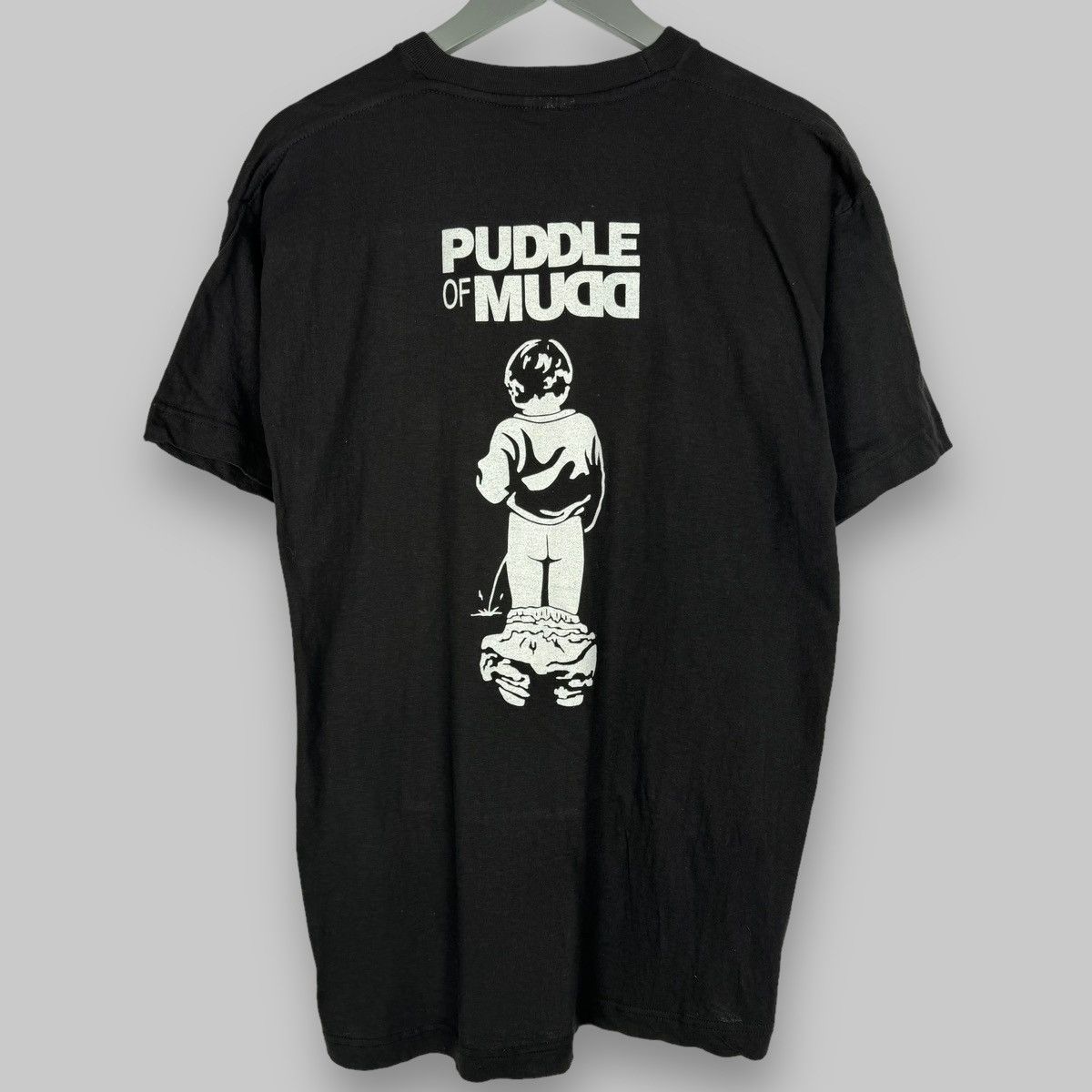 Band Tees × Vintage Vintage 90s Puddle of Mudd ‘Peeing Kid’ Euro ...