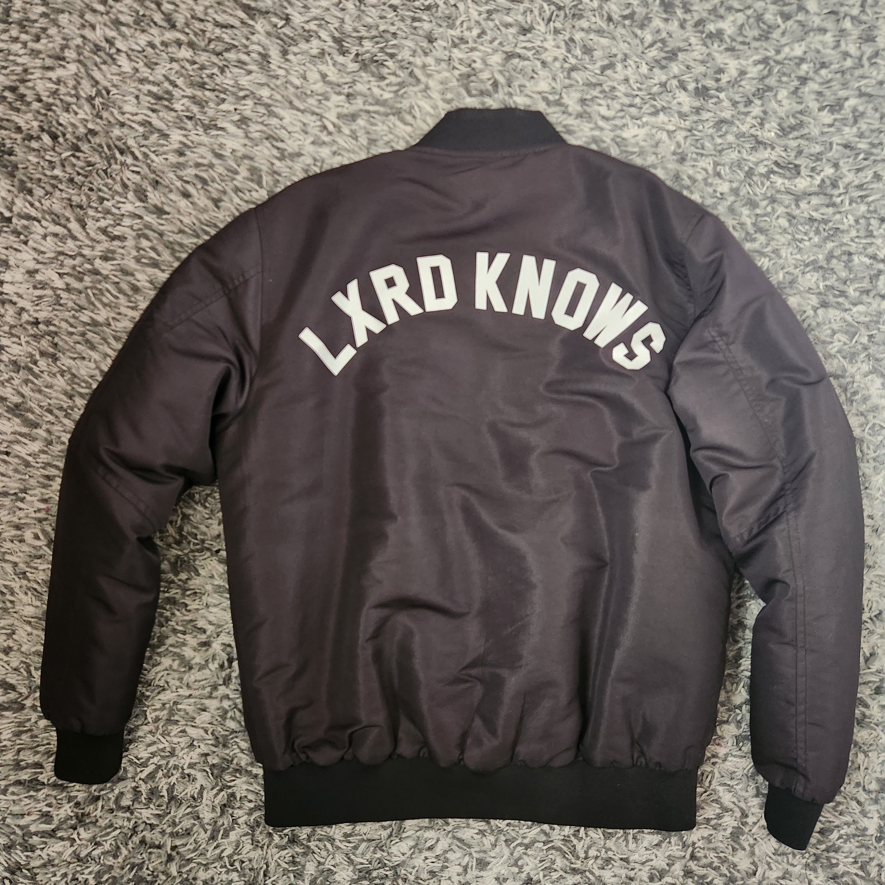 Lxrdknows LXRD KNOWS UZI BOMBER JACKET *RARE* | Grailed