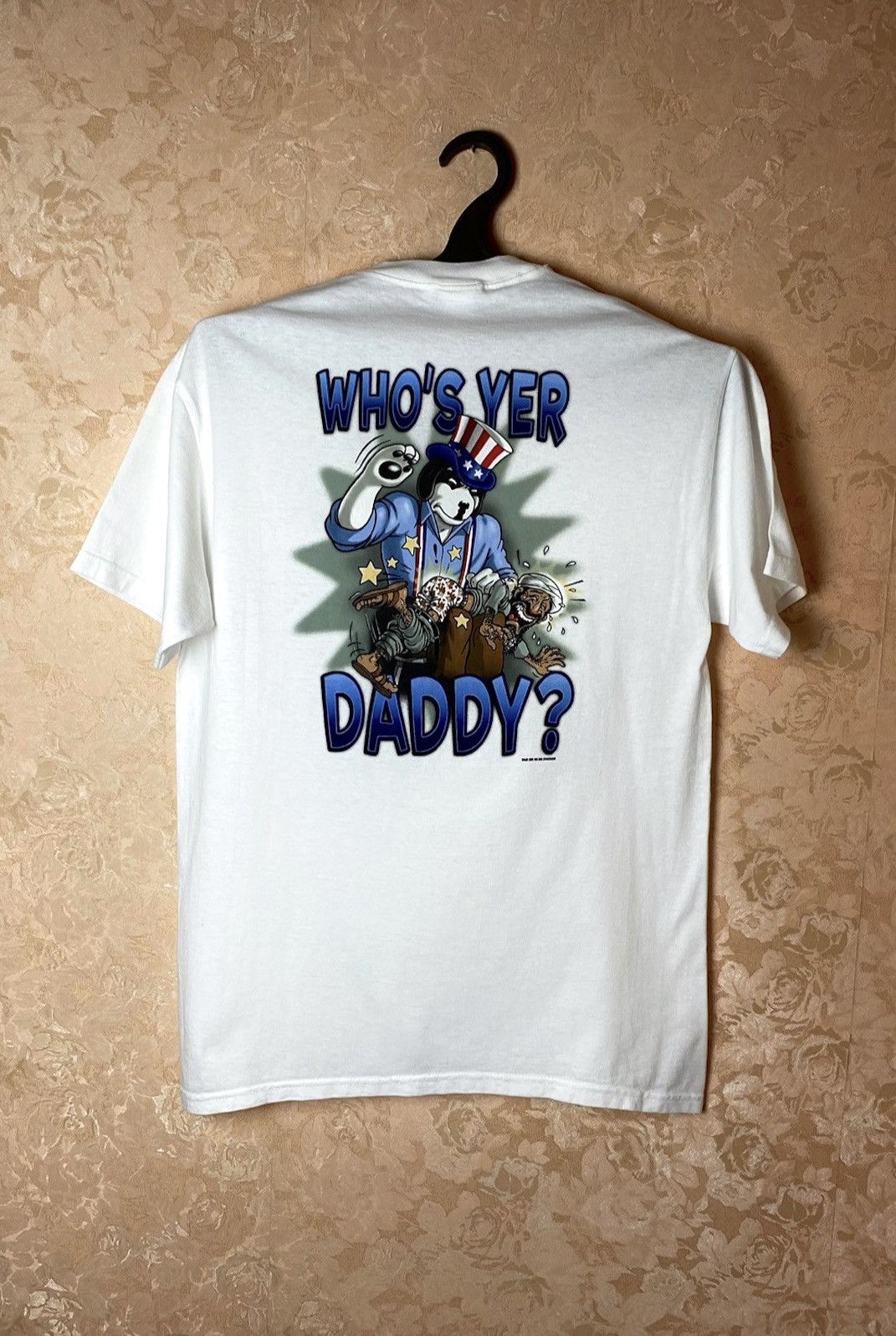 Humor × Streetwear × Vintage 2001 Who’s yer daddy Osama Bin Laden Dog ...