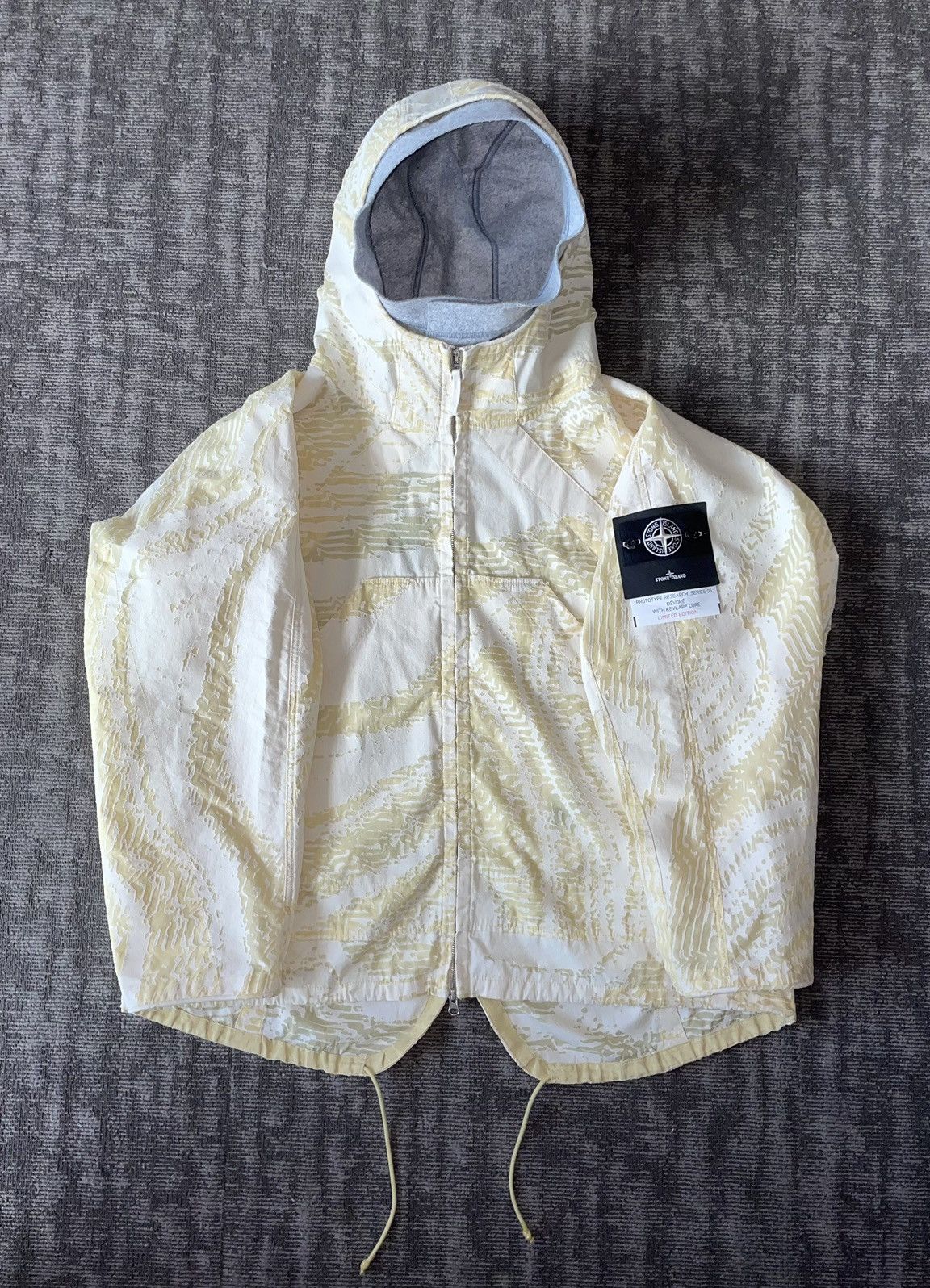 Stone Island Prototype 06 Devore with Kevlar Core | Grailed