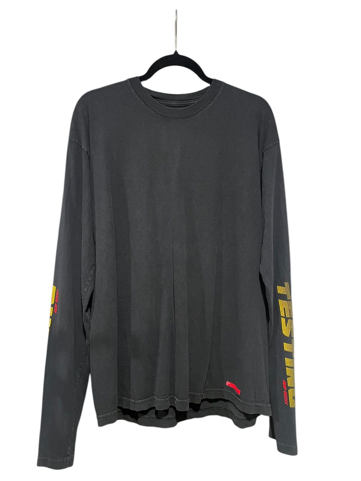 AWGE × Asap Rocky × Streetwear A$AP Rocky “Testing” Longsleeve | Grailed