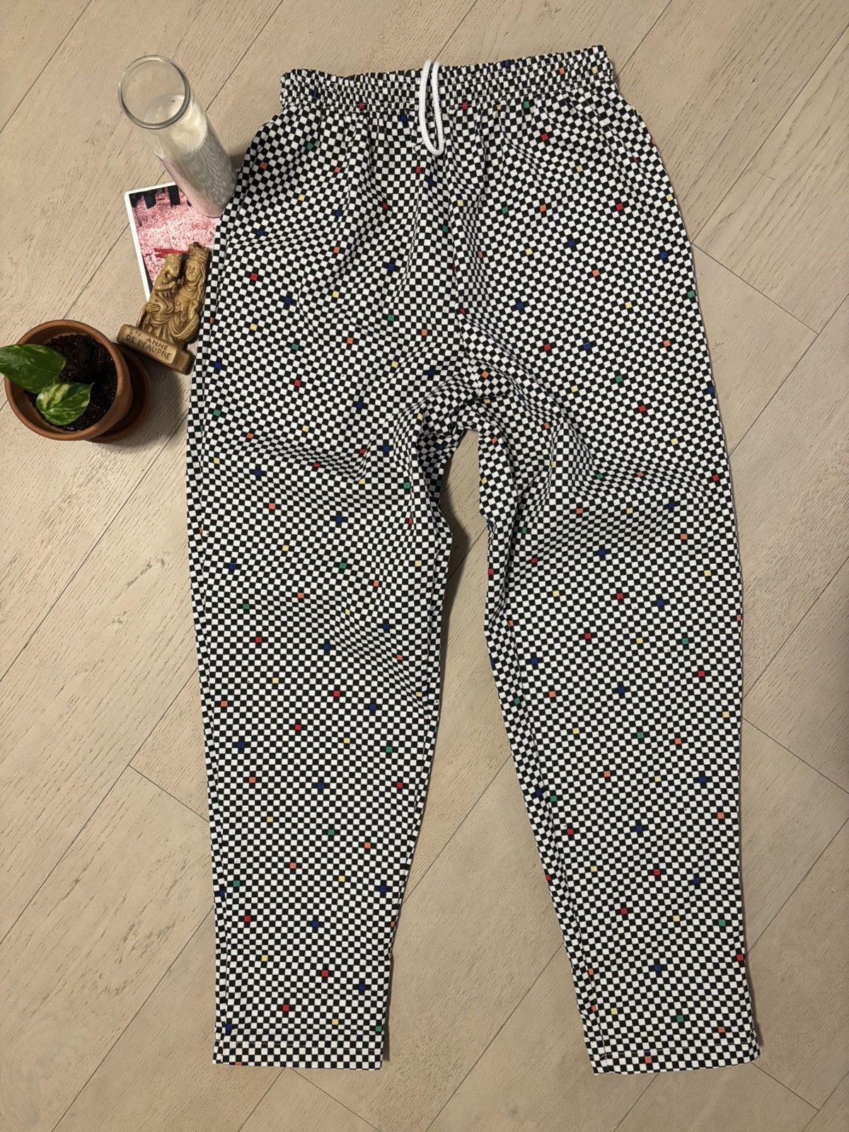 Made In Usa × Streetwear × Vintage 1980'S CHECKER PRINT BAGGY AF ...