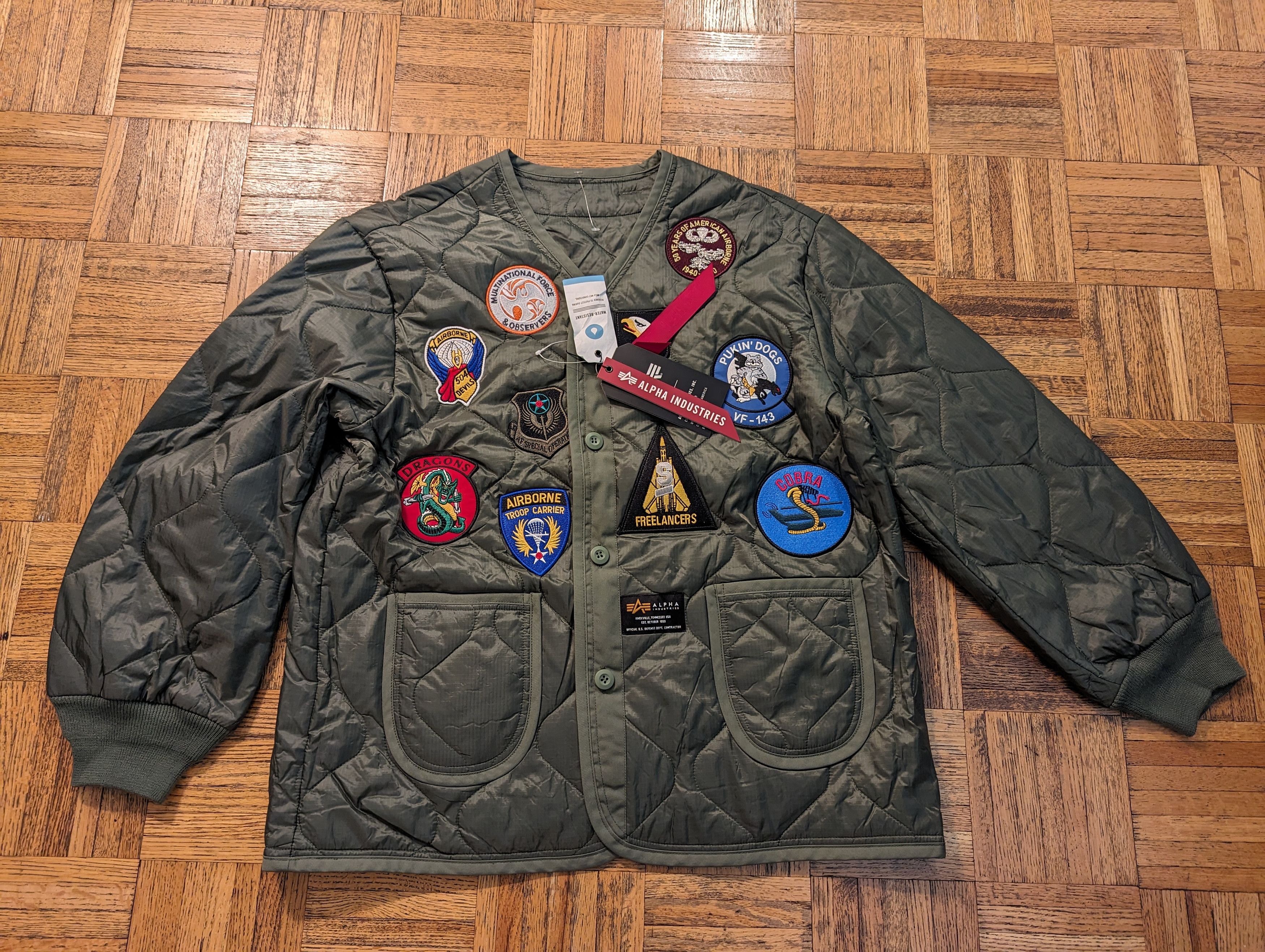 Alpha Industries Jacket, new with tags | Grailed