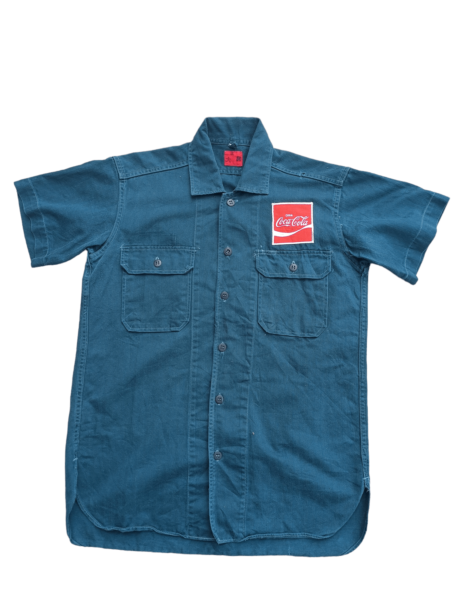 Vintage VINTAGE COCA COLA WORK WEAR UNIFORM EMBROIDERY BIG LOGO | Grailed