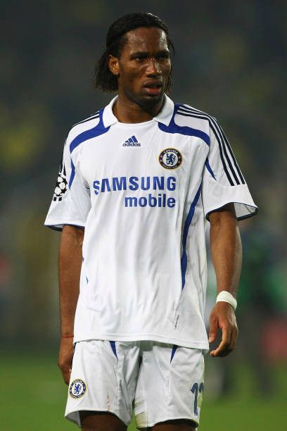 Adidas Chelsea away 2007/2008 didier drogba jersey football | Grailed