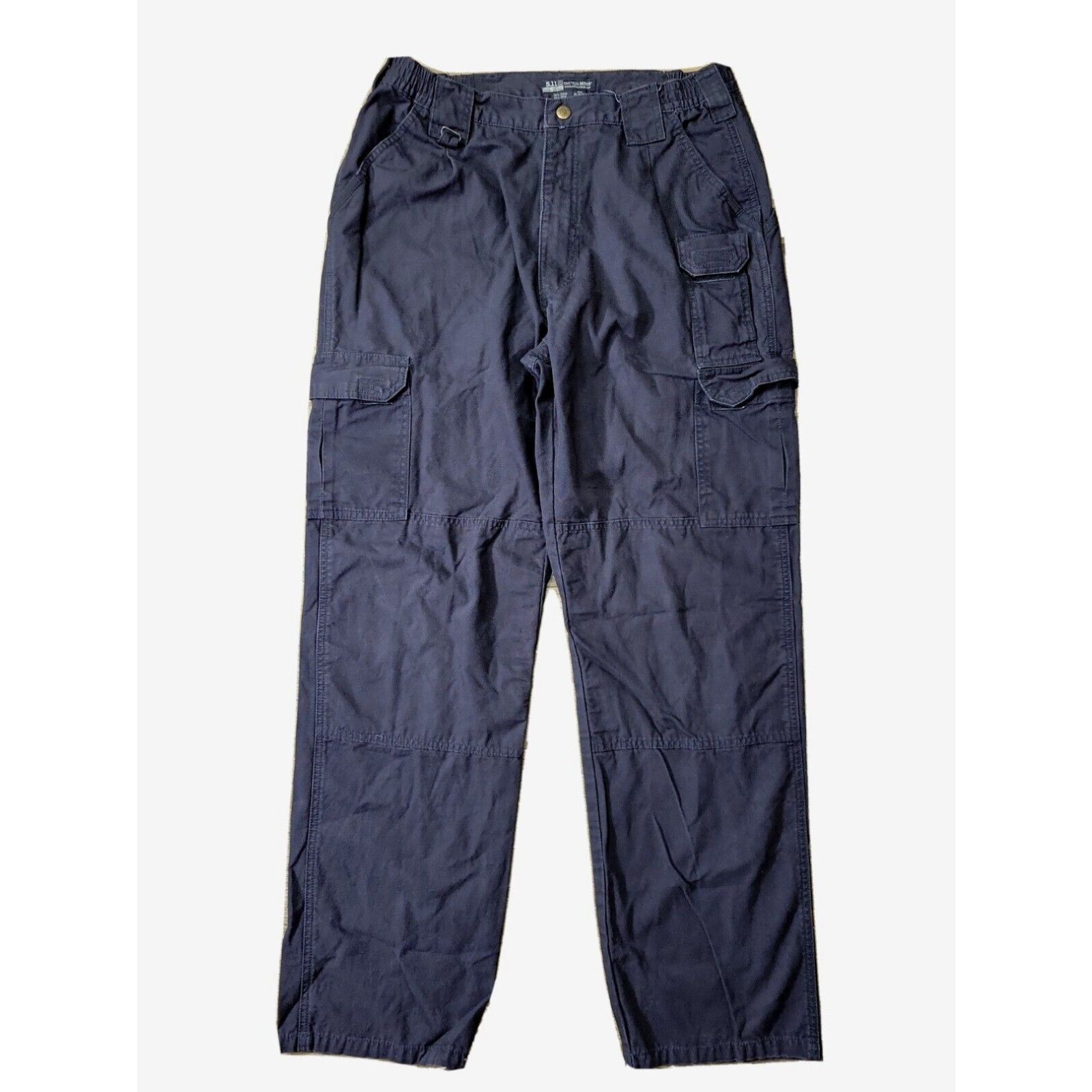 Vintage 5.11 Tactical Men's 34 / 34 Cotton Navy Blue Cargo Pants ...