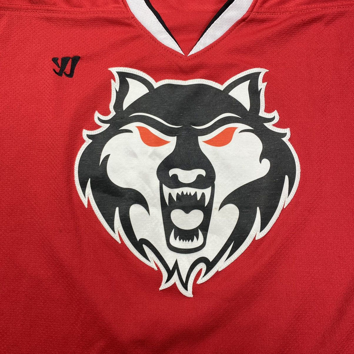 Jersey Wolf Logo Warrior Hockey Jersey Size Large | Grailed