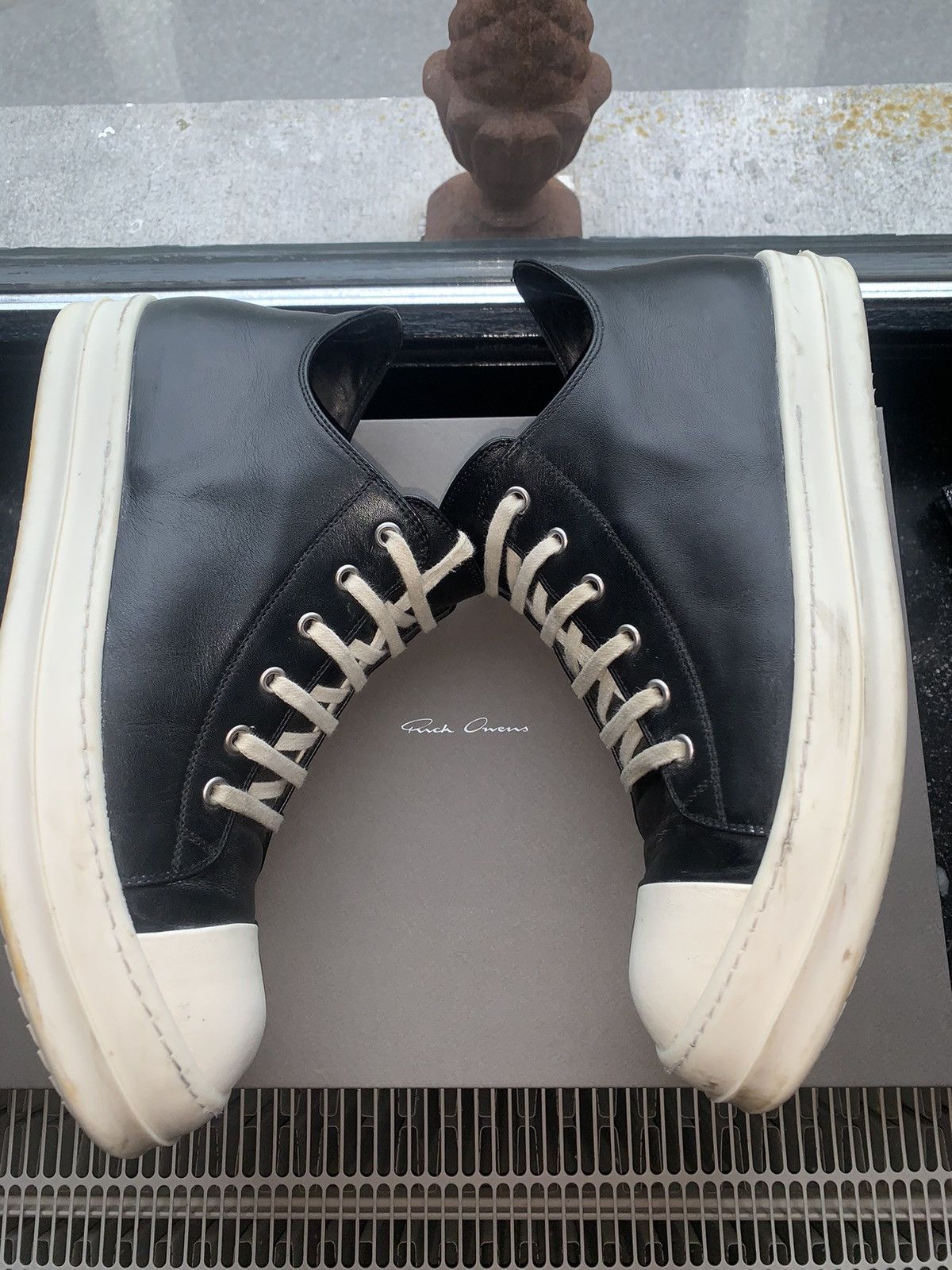 Rick Owens Rick owens Ramones low mainline | Grailed