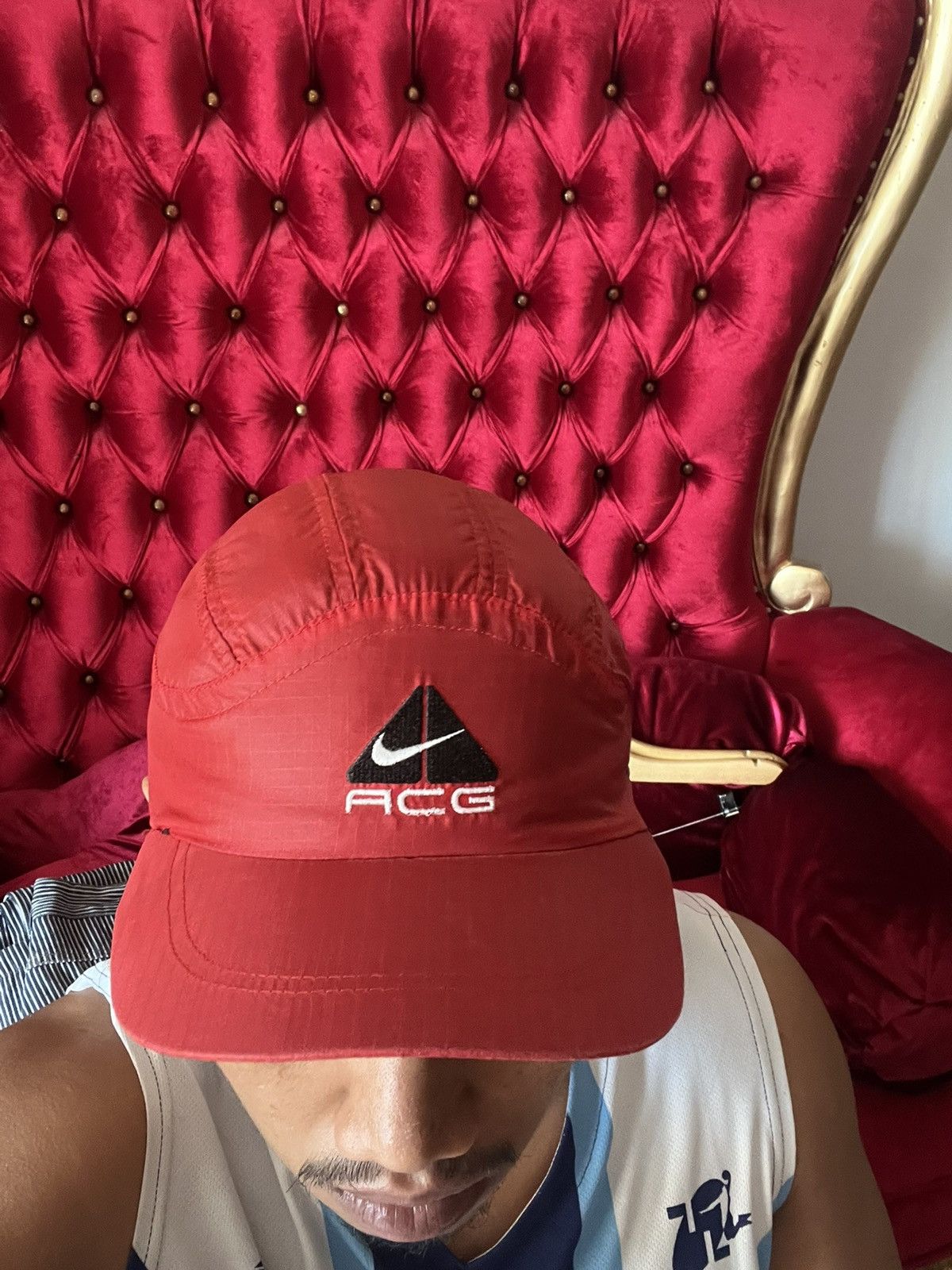 Nike ACG × Sportswear × Vintage 90’s Nike ACG 6 Panel Nylons Hat | Grailed