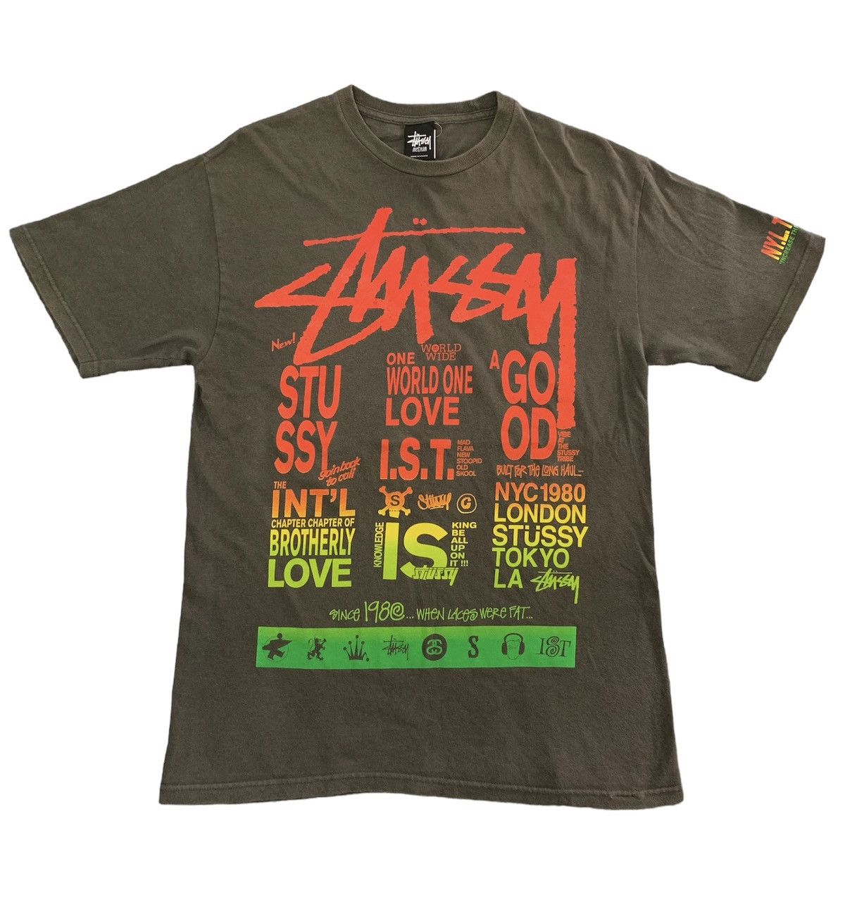 Streetwear × Stussy × Vintage 🔥RARE VINTAGE STUSSY INCREASE THE PEACE ...
