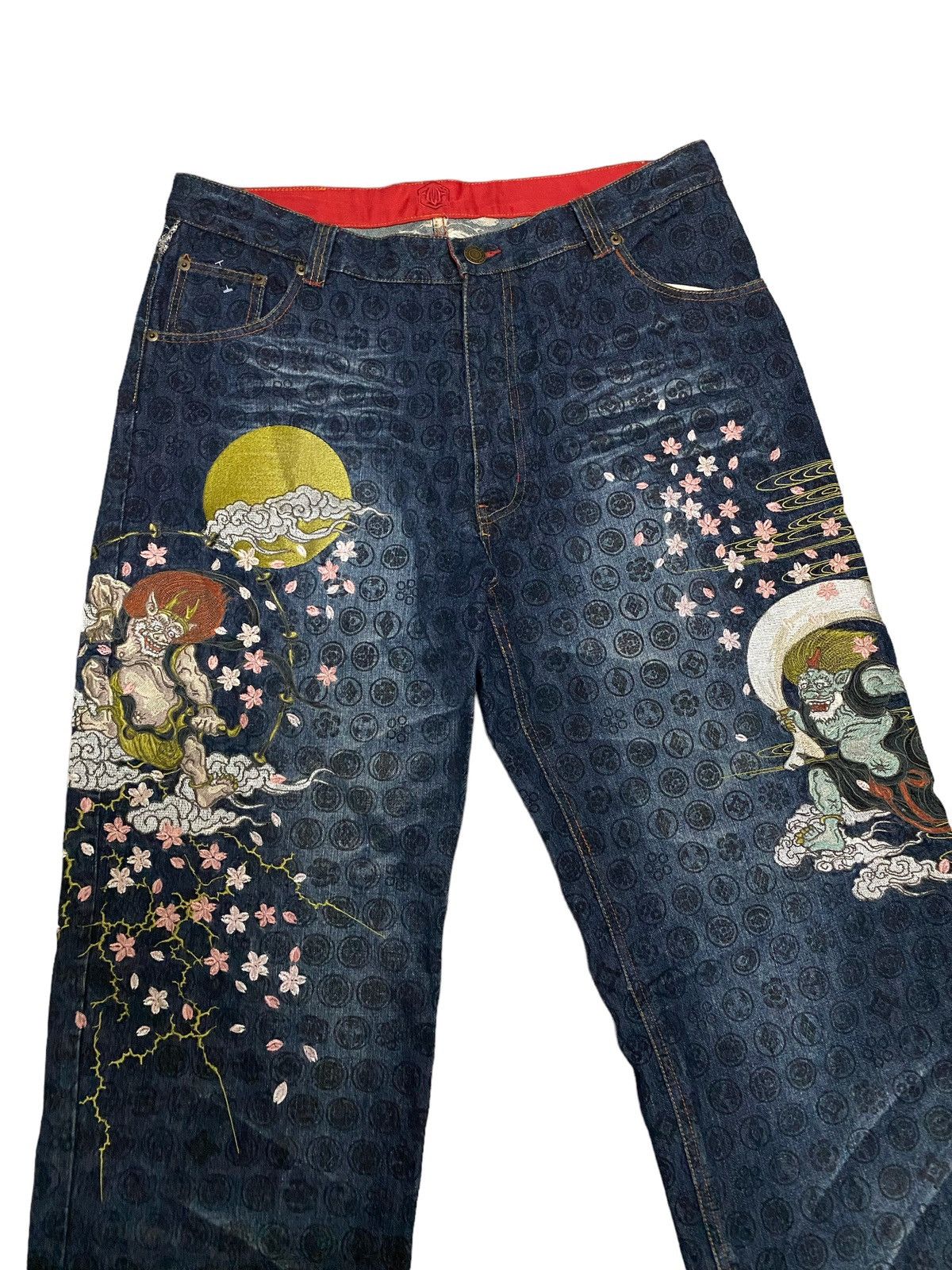 Distressed Denim × Japanese Brand × Vintage Offer‼️vintage The Japanese ...