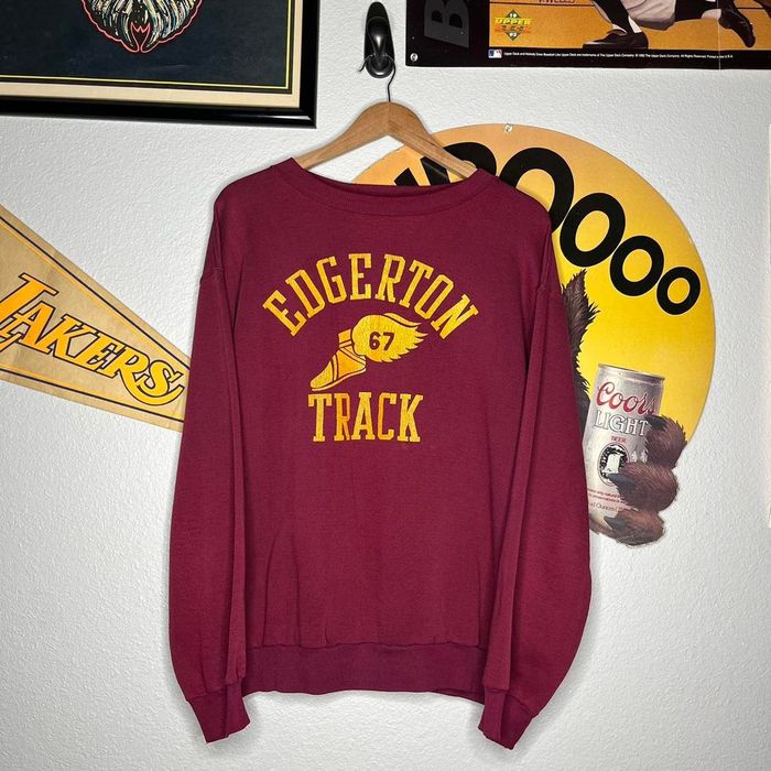 Russell Athletic Vintage 1967 Edgerton High School Track Sweatshirt ...