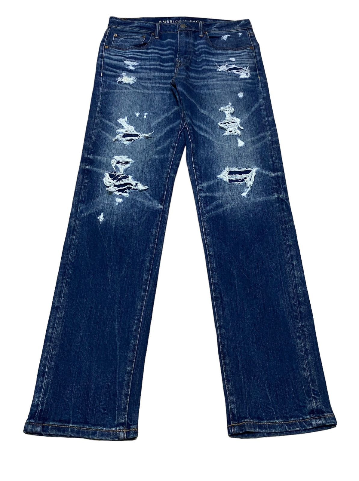 Vintage American Eagle Ripped Jeans 2000s Denim