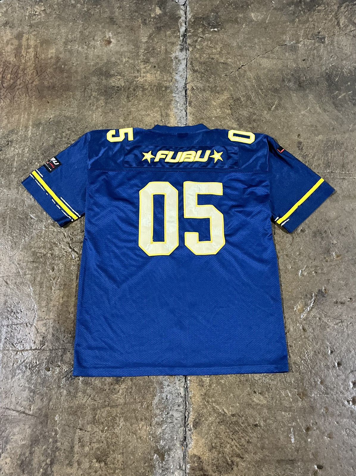 Vintage Crazy Vintage Y2K Fubu Football Jersey Hip Hop Rap Tee | Grailed