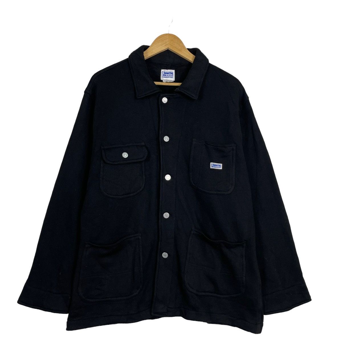 Engineered Garments 💥FREAKS JAPAN WORKER BUTTON CHORE JACKET | Grailed