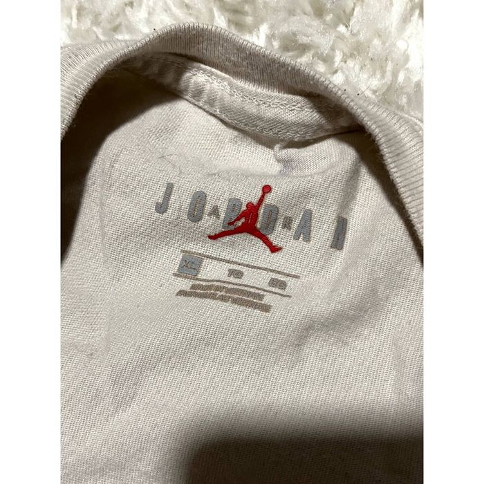 Jordan Brand Nike Air Jordan T-Shirt with Logo Beige Color | Grailed
