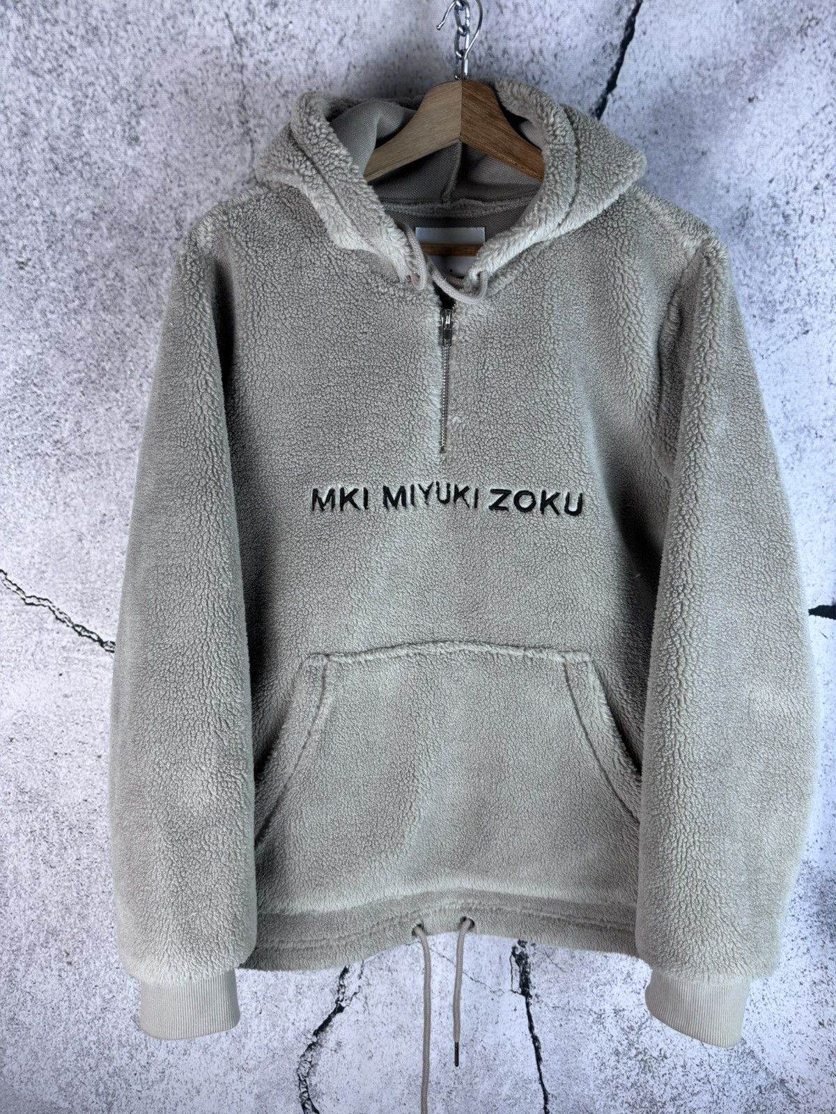 Mki Miyuki Zoku MKI Miyuki Zoki Sherpa Hoodie | Grailed