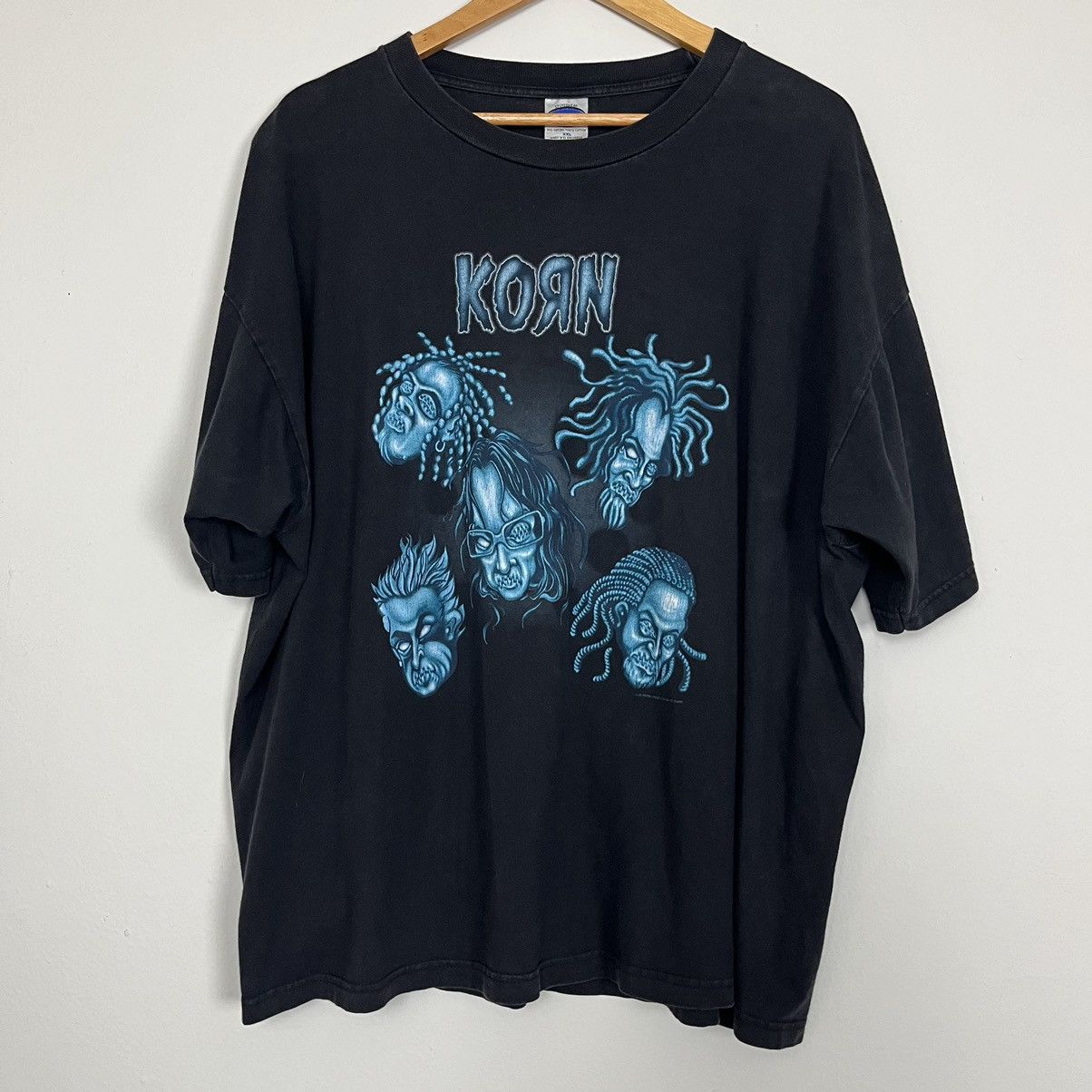 Band Tees × Giant × Vintage VIntage 2002 Korn T-shirt | Grailed