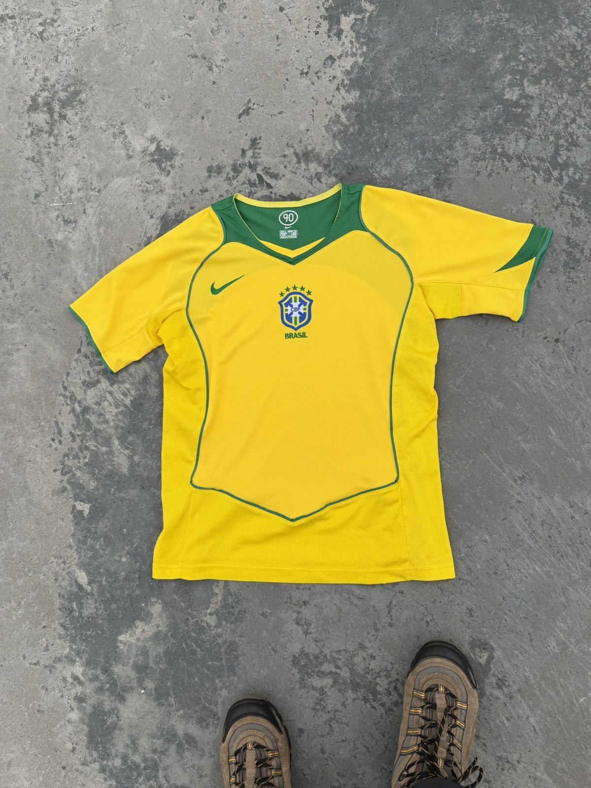 Soccer Jersey × Vintage 2004 Football Shirt Brazil Soccer Jersey Y2k ...