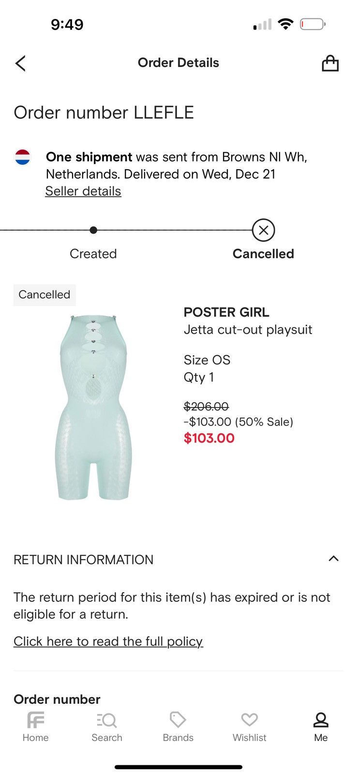 Poster Girl poster girl jetta cut out playsuit | Grailed