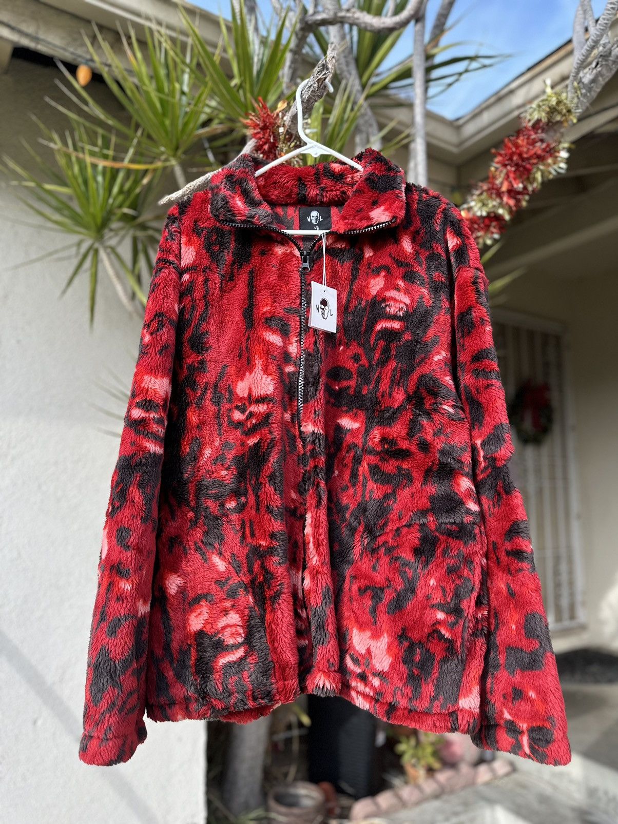 Warren Lotas Warren Lotas ‘Wall of Flesh’ Jacquard Fleece Jacket | Grailed