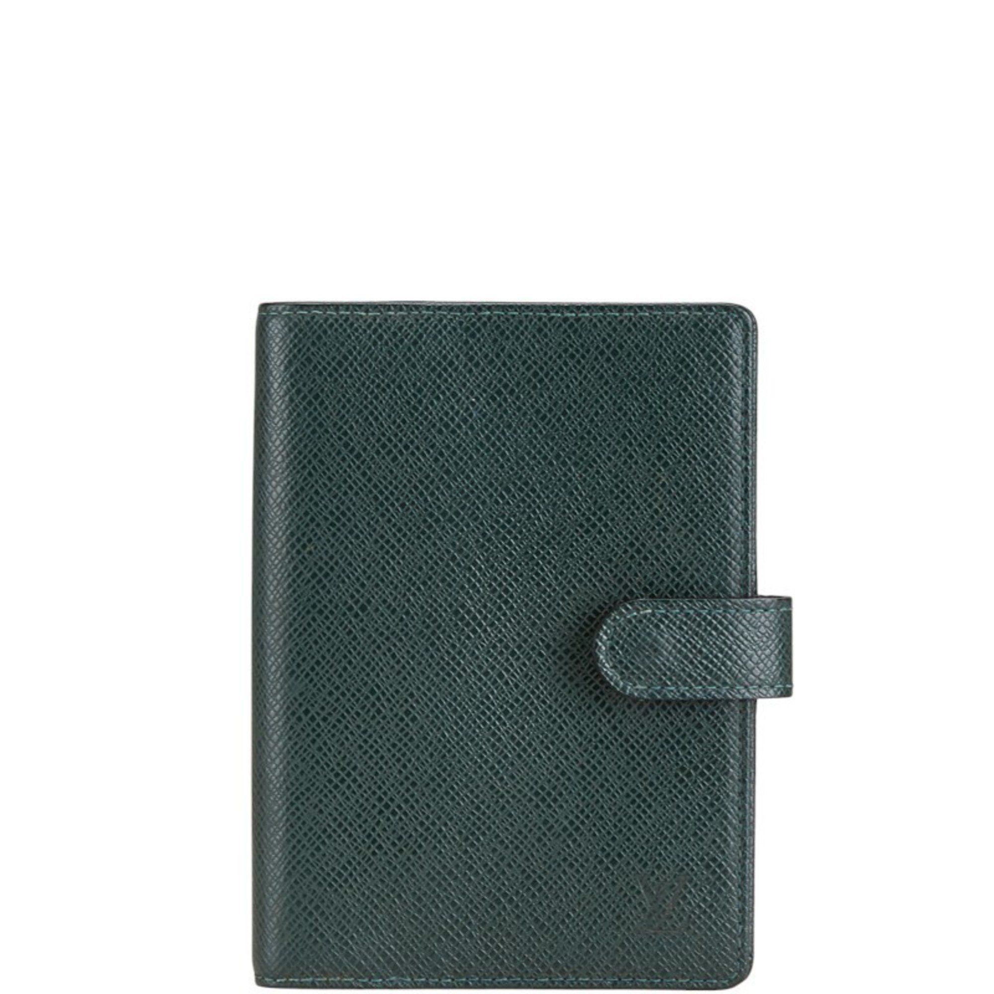 Louis Vuitton Louis Vuitton Taiga Agenda PM Notebook Cover 6 Holes ...