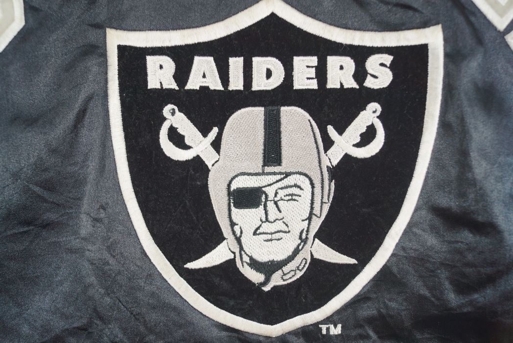 Starter Vintage Starter Los Angelos Raider 90s Nylon Jacket NFL | Grailed