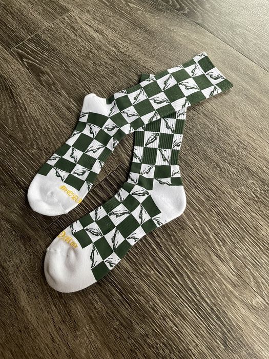 Chrome Hearts Chrome Hearts Matty Boy Checkered Sock | Grailed