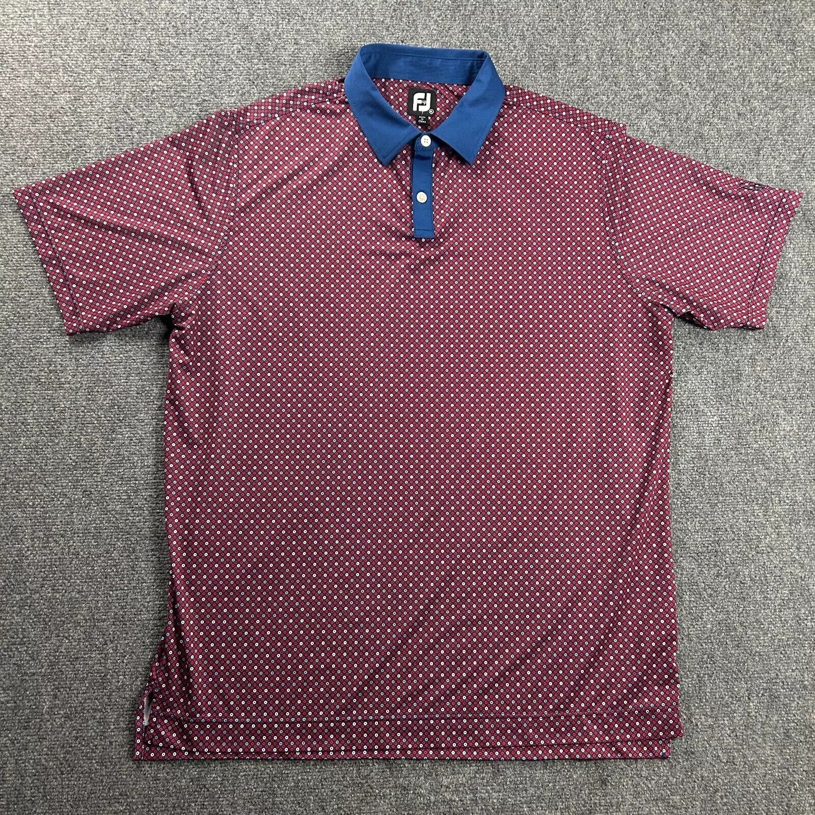 Footjoy Footjoy Polo Shirt Mens XL Geometric Polyester GCC Golf | Grailed