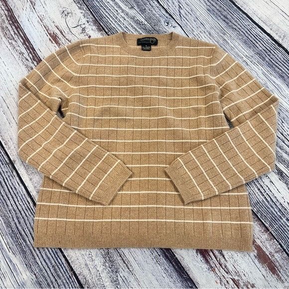 Vintage Vintage 100% Cashmere “Country Shop” Striped Sweater | Grailed