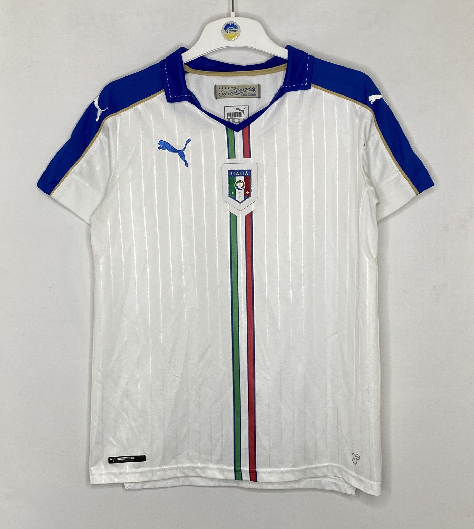 Puma ITALY TEAM 2016 2017 AWAY FOOTBALL SHIRT SOCCER JERSEY | Grailed