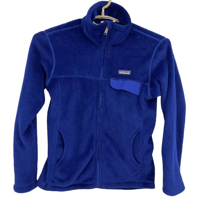 Patagonia Patagonia Womens Re-tool Full Zip Jacket Fleece Medium Blue ...