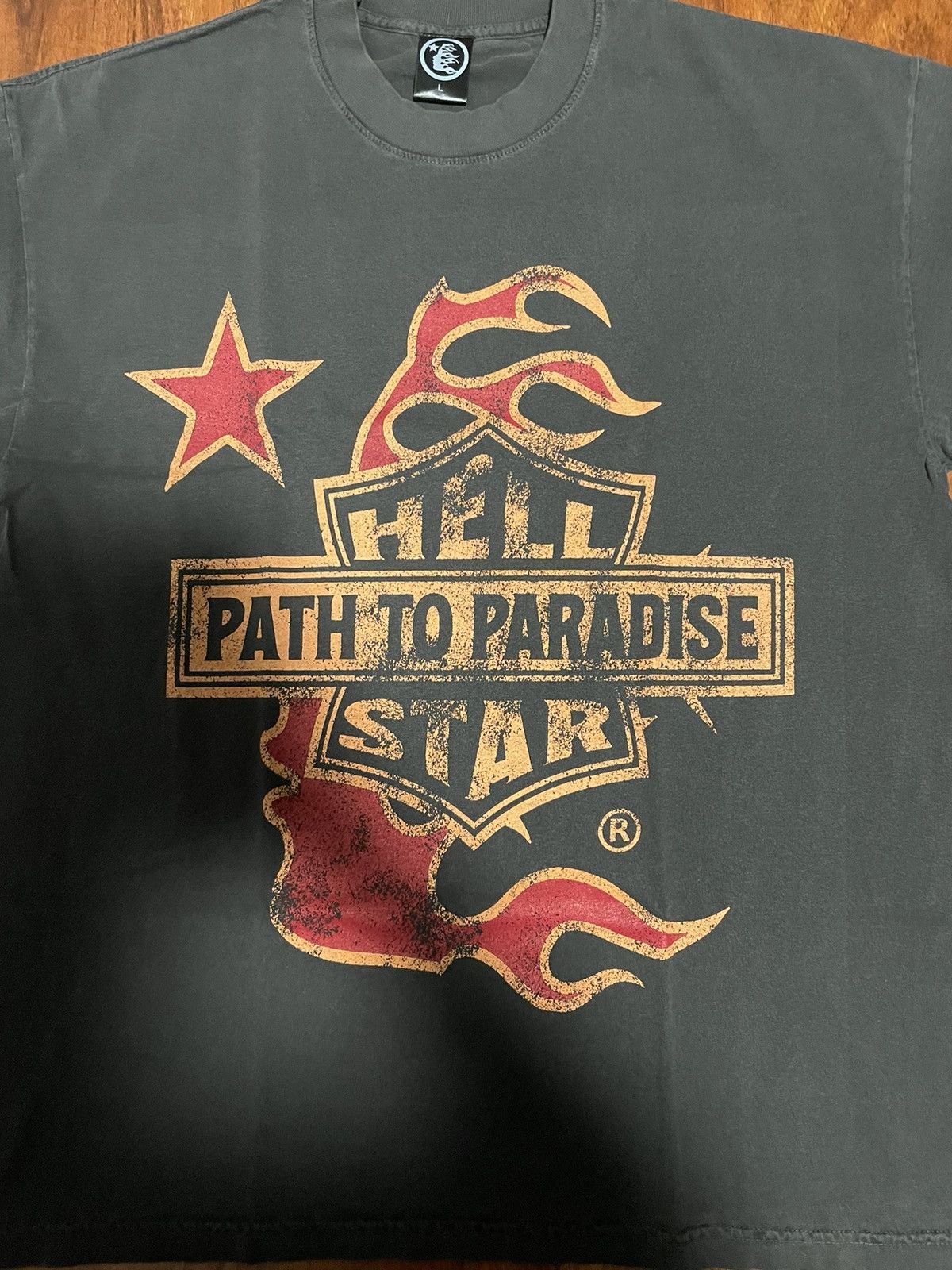 HELLSTAR Hellstar Biker Tour T-Shirt | Grailed