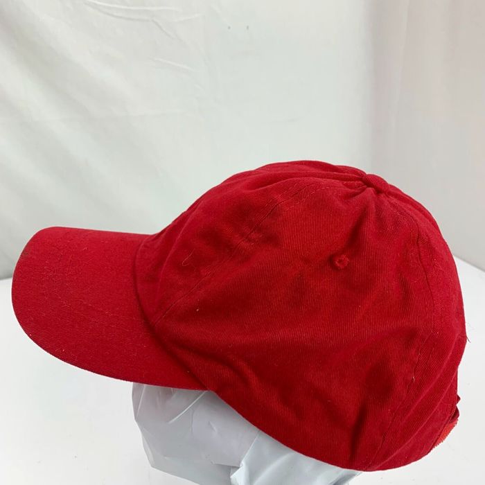 Bally Unbranded Blank Red Ball Cap Hat Adjustable Baseball | Grailed