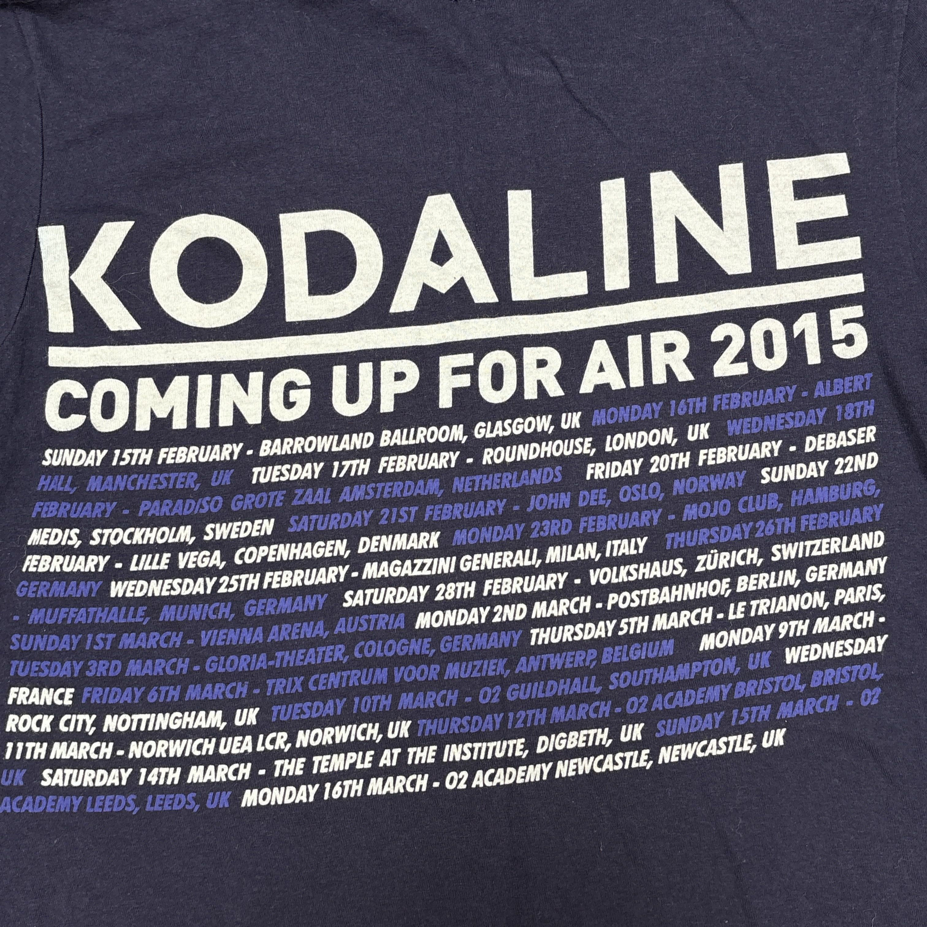 Band Tees Kodaline Shirt Indie Rock Band Tee Britpop Coldplay | Grailed