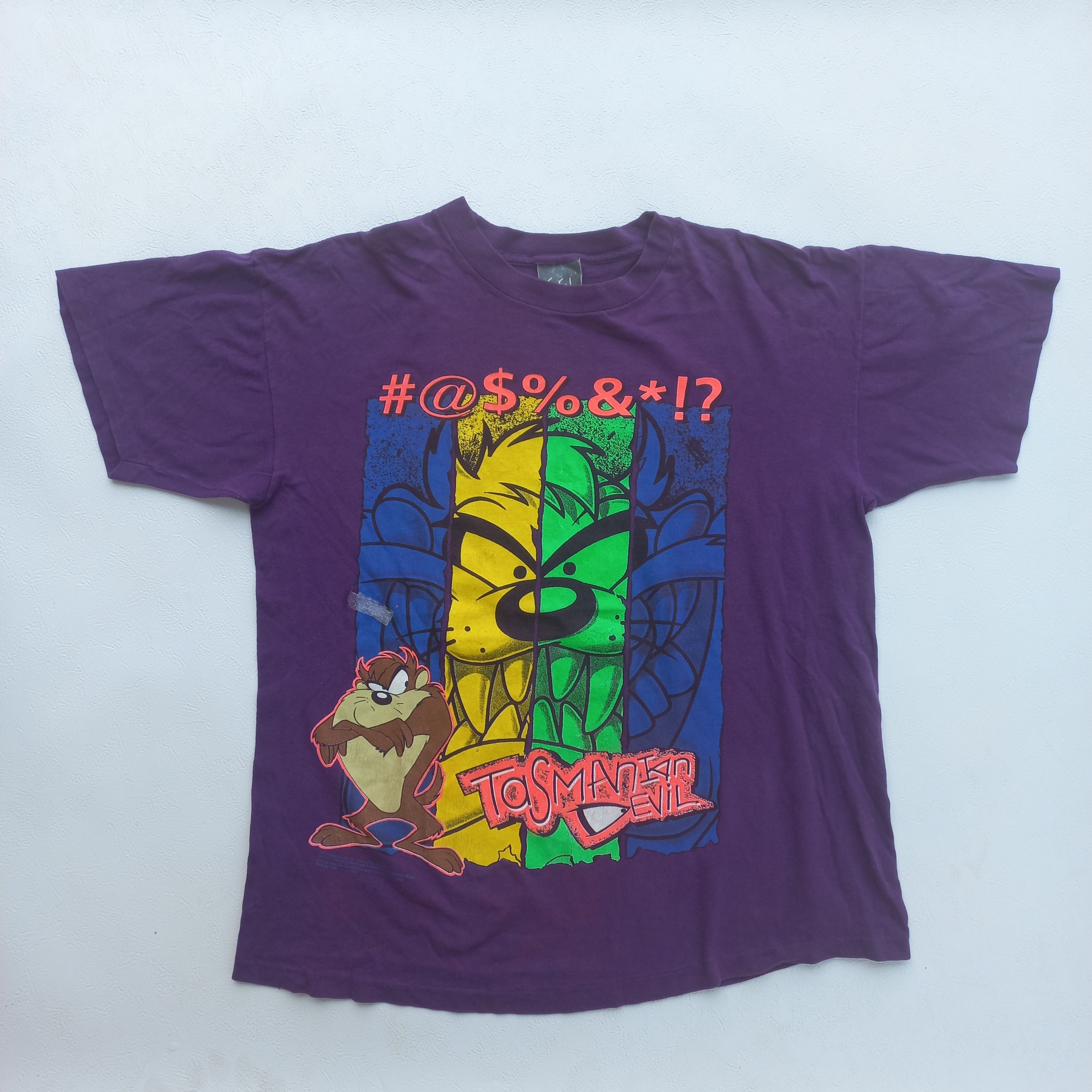 Cartoon Network × Vintage × Warner Bros 1992 TAZ Vintage 90’s Tasmanian ...