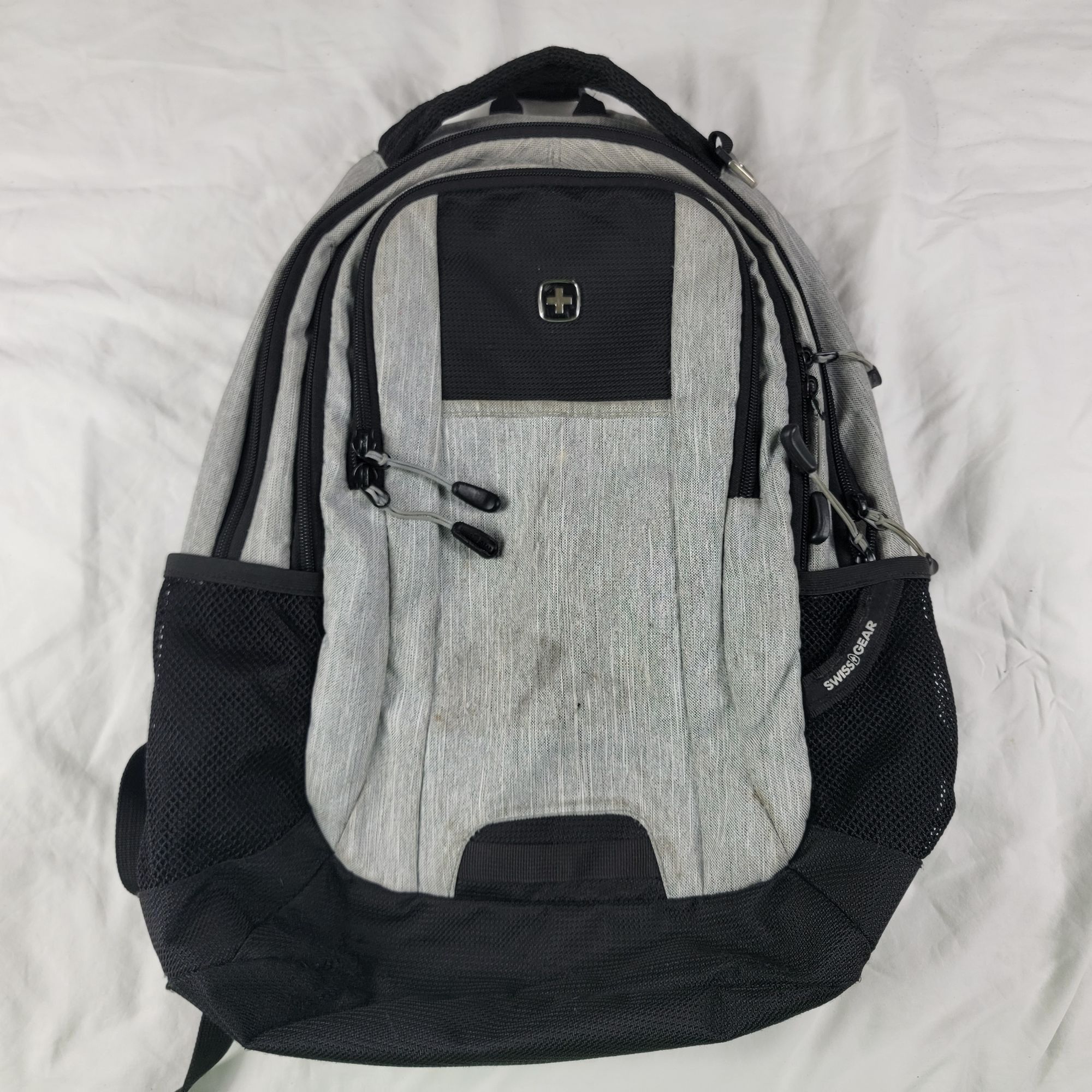 Swissgear SwissGear Adults Gray Laptop Backpack School Casual Hiking C ...