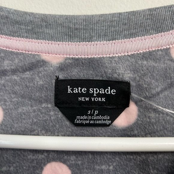 Kate Spade Kate Spade Grey & Pink Fleece Pyjama Set | Grailed