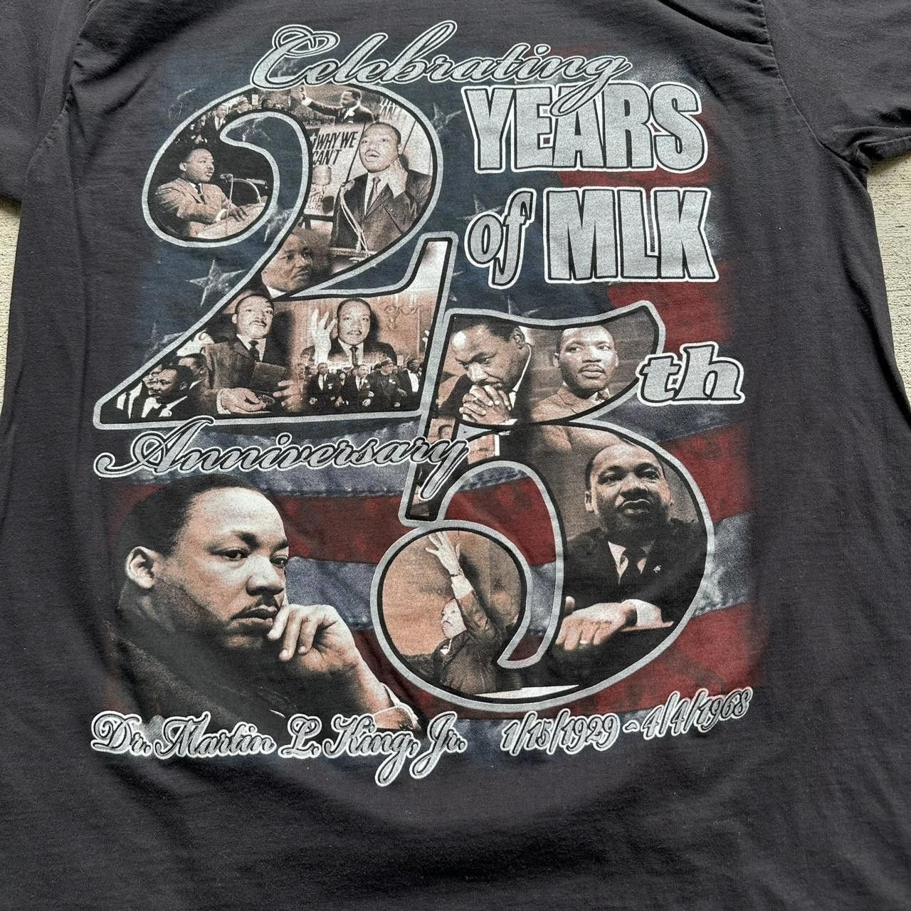 Designer Vintage MLK Martin Luther king rap t shirt | Grailed