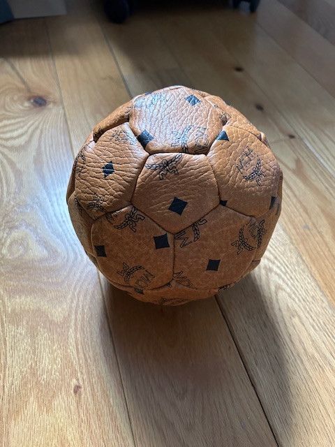 MCM MCM Mini Cognac Soccer Ball Collectible | Grailed