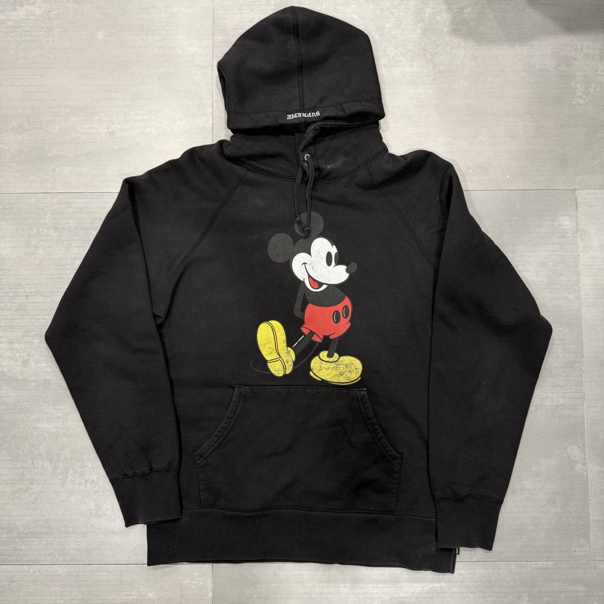 Disney × Supreme Supreme Disney Mickey Mouse Hoodie Vintage | Grailed