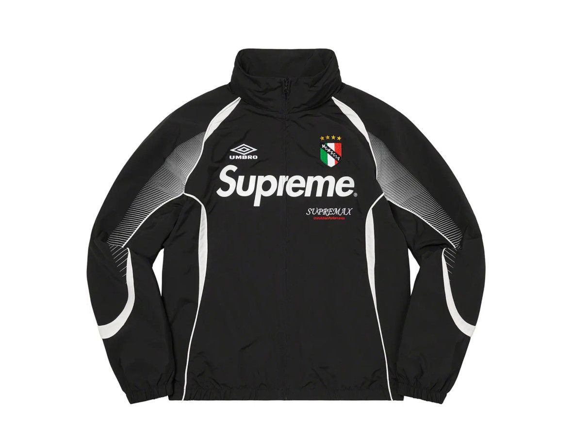 Supreme × Umbro Supreme x Umbro Track Jacket Black | Grailed