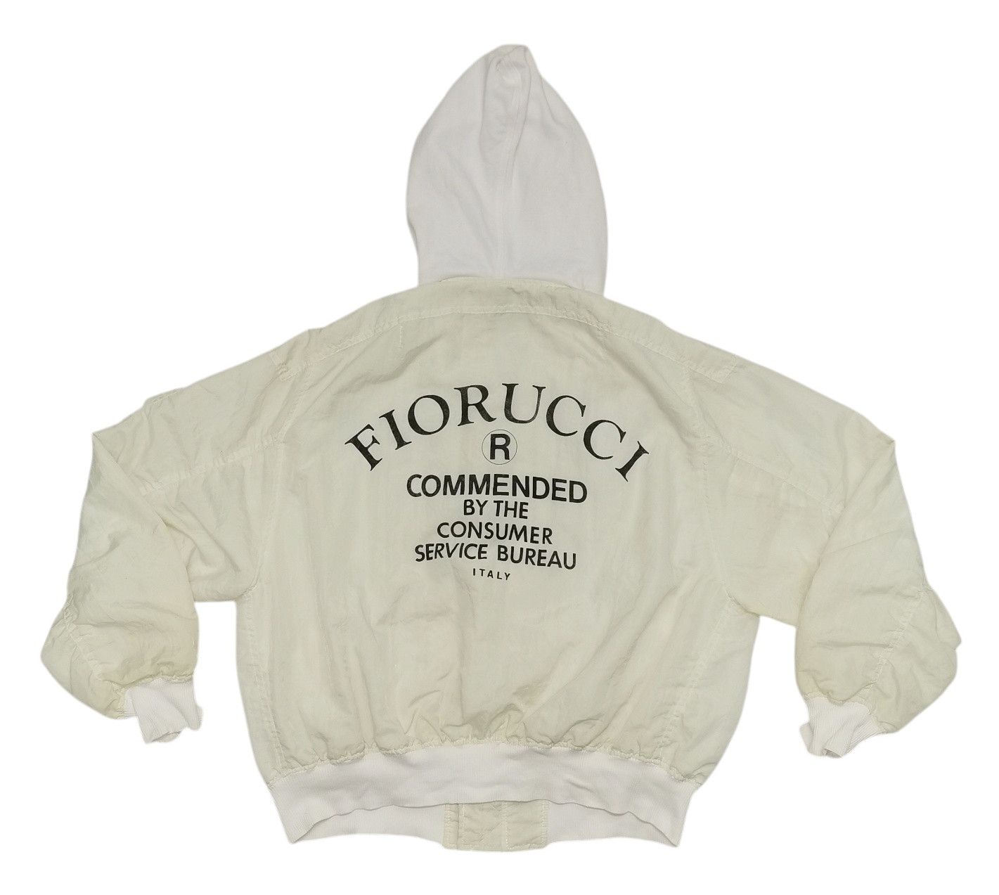 Bomber Jacket × Fiorucci × Luxury Fiorucci Big Logo Hoodie Bomber ...